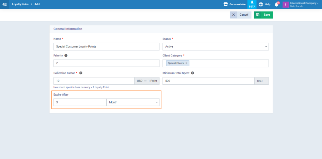 Comprehensive Guide to Loyalty Points - Enerpize Knowledge Base