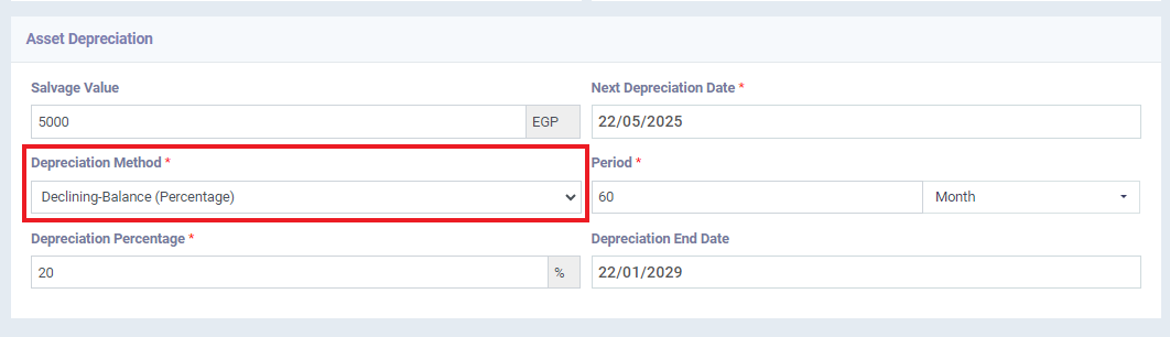 Printing Assets Depreciation - Enerpize Knowledge Base Printing Assets Depreciation - Enerpize Knowledge Base