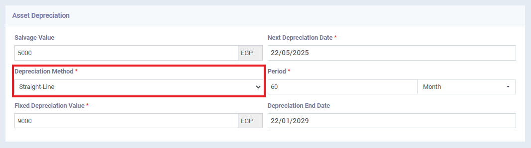 Printing Assets Depreciation - Enerpize Knowledge Base Printing Assets Depreciation - Enerpize Knowledge Base